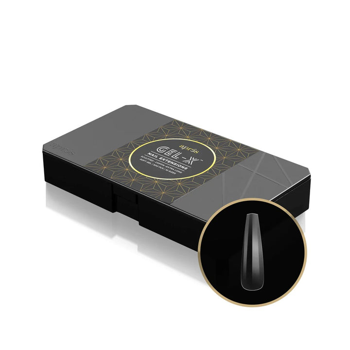 Apres Sculpted Coffin Extra Long Box of Tips | Kashi Beauty Supply